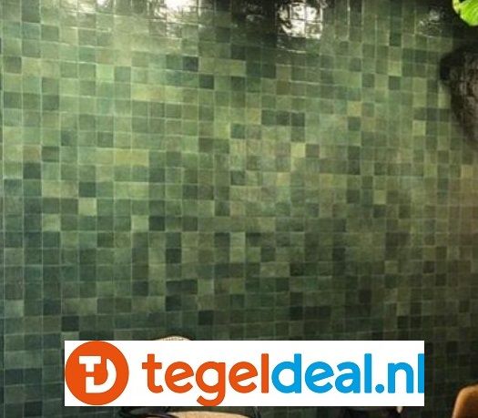 Marazzi, Zellige Bosco, M5QS, 10 x 10 cm Zellige-look wandtegels met ...