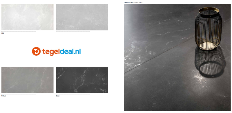 In deze serie Stardust van Refin dienden de contrasten en schitteringen ...