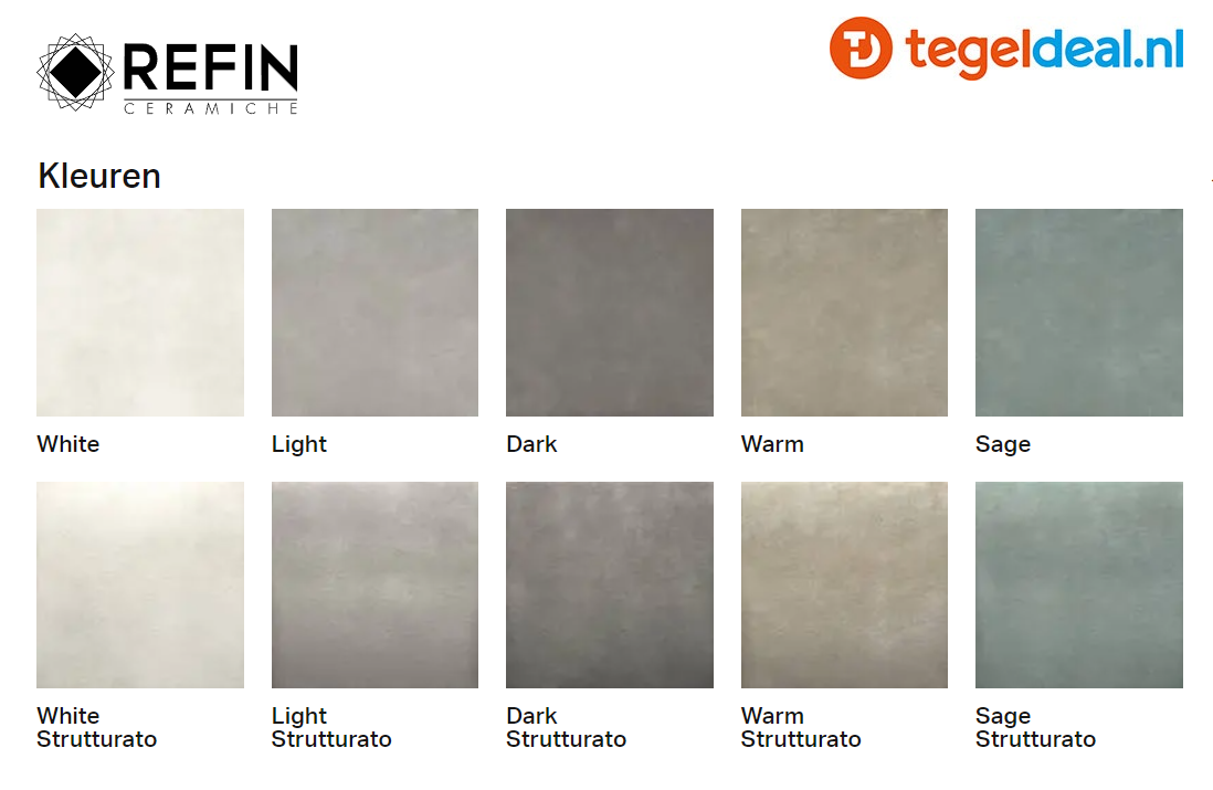 De serie Feel van Refin is geïnspireerd op de traditionele uitstraling ...